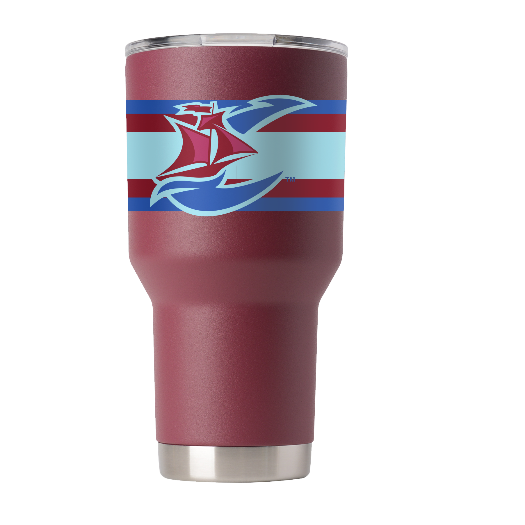 Virginia Cutters 30oz Maroon Tumbler | American Cornhole League