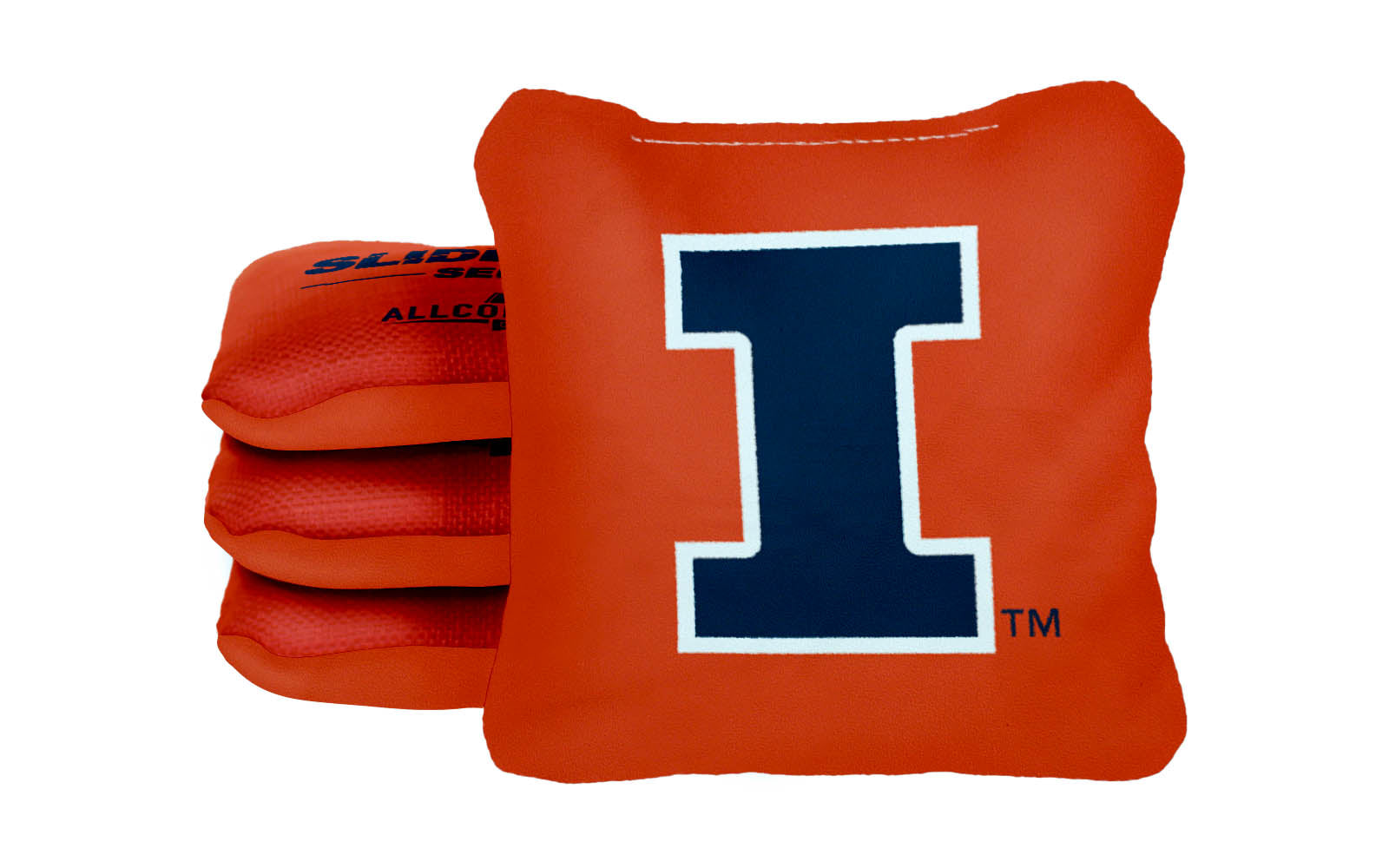 Officially Licensed Collegiate Cornhole Bags - AllCornhole Slide Rite ...