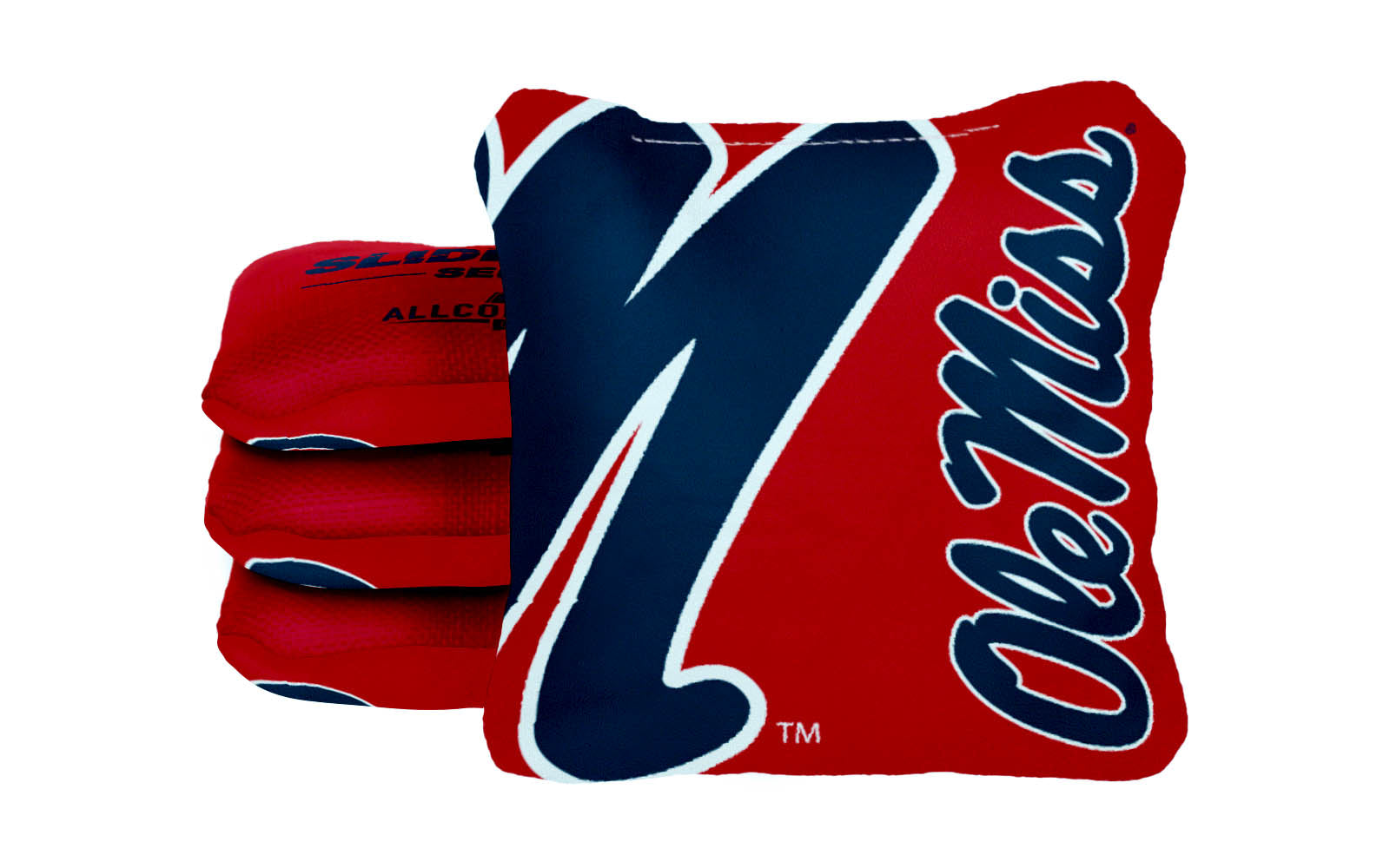 Officially Licensed Collegiate Cornhole Bags - AllCornhole Slide Rite ...