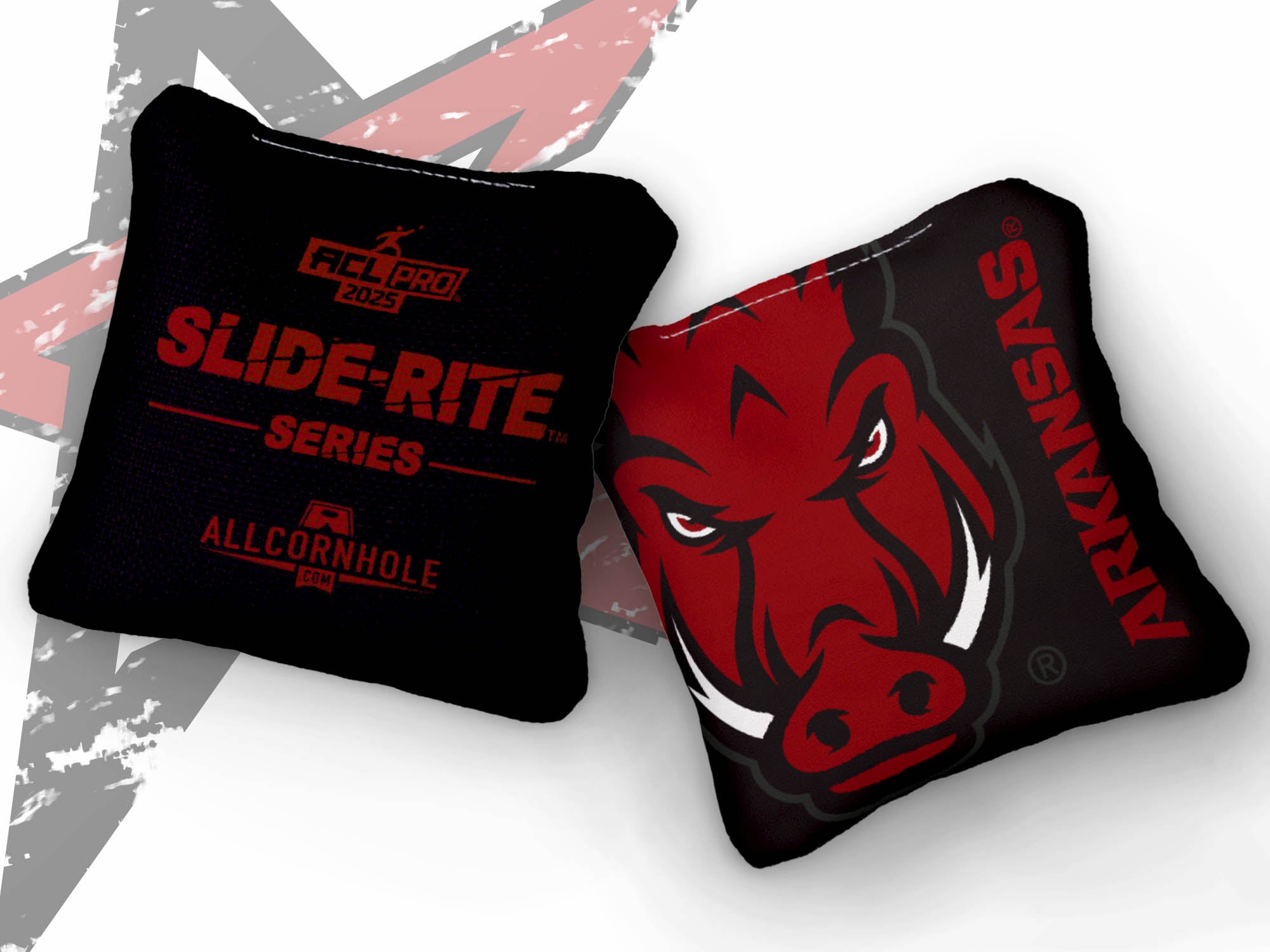 Officially Licensed Collegiate Cornhole Bags - AllCornhole Slide Rite ...