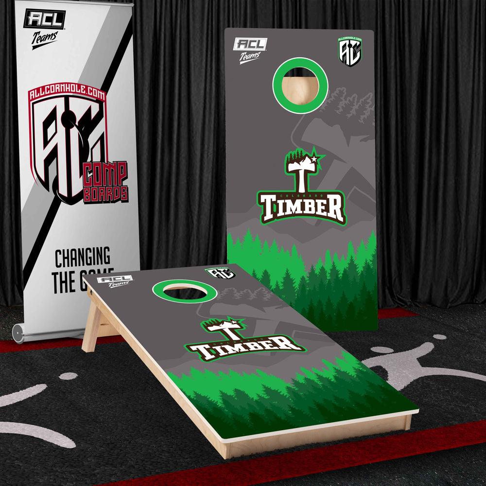 ACL Teams Competitive Cornhole Board - Colorado Timber | American ...